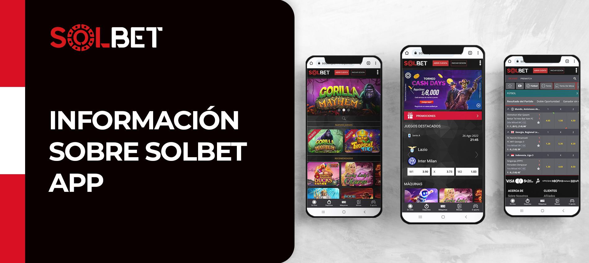 Solbet App Móvil: Descarga Gratis para iOS y Android en Perú - 2024