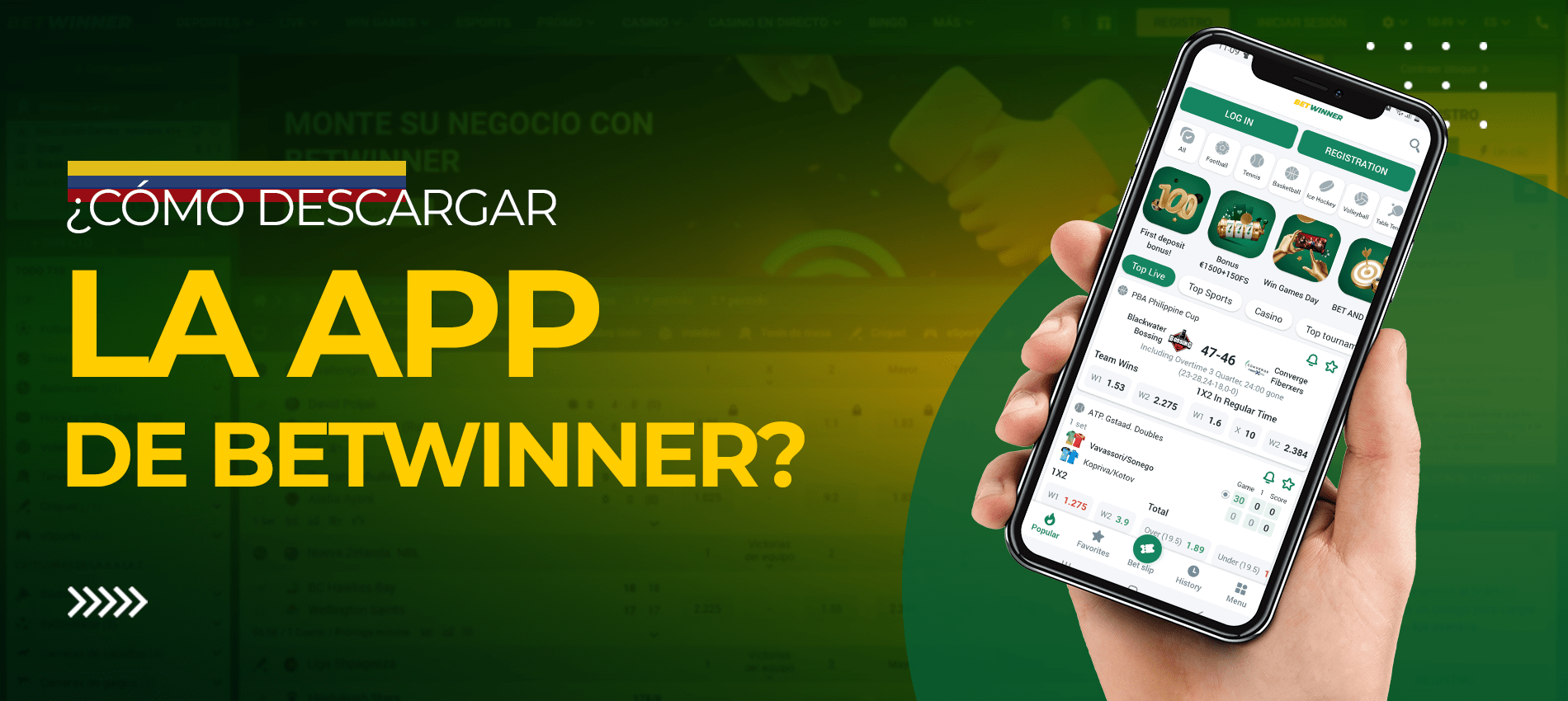 Betwinner App: Conoce los detalles para apostar desde tu móbil