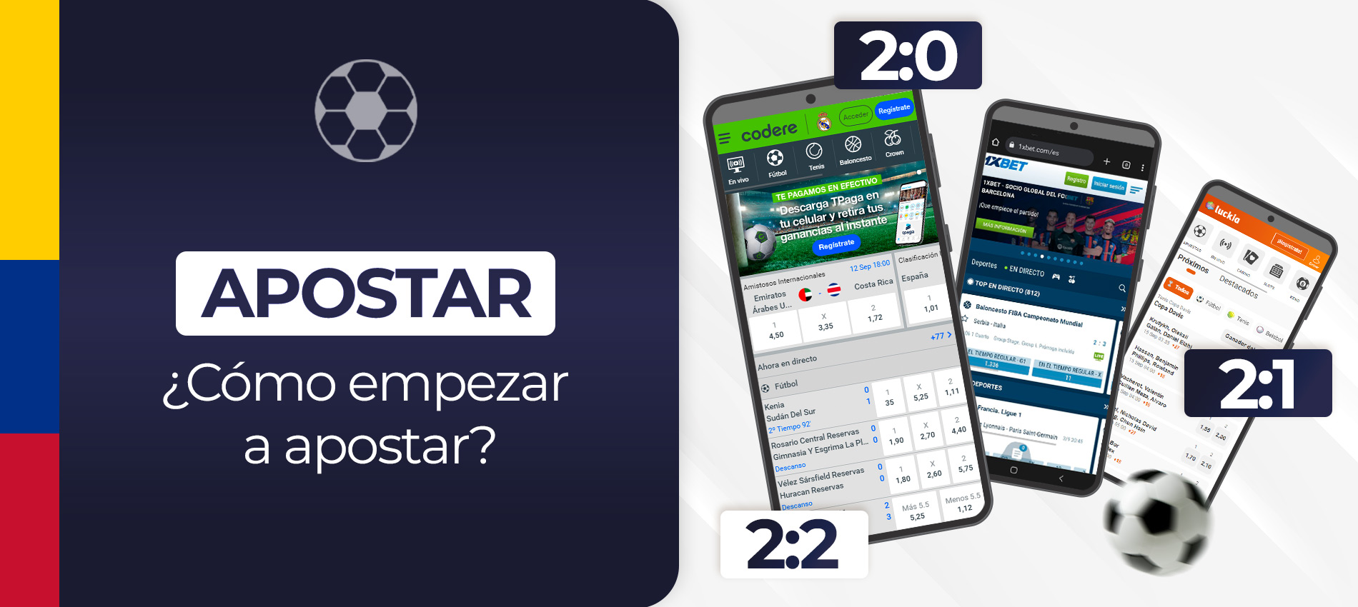 Las Apuestas Deportivas Online en Colombia | LaHoraDelGambling